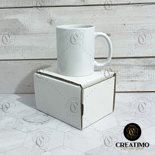 AAA Orca 11oz WHITE CERAMIC MUG with SMASHPROOF BOX | CREATIMO
