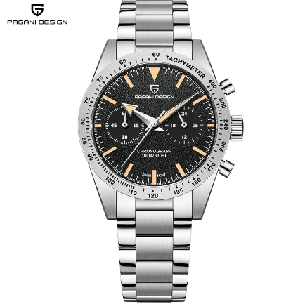 Pagani Design 1766 Black | Time Square Watches