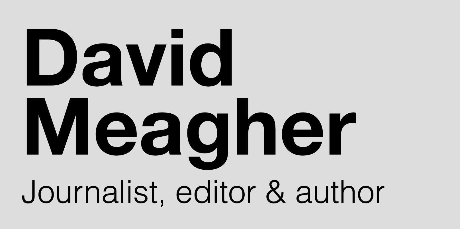 Journalist | David Meagher