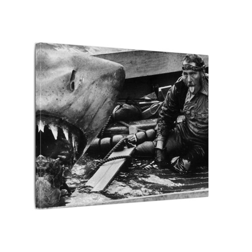 JAWS Quint & Bruce Canvas | Scene Haus