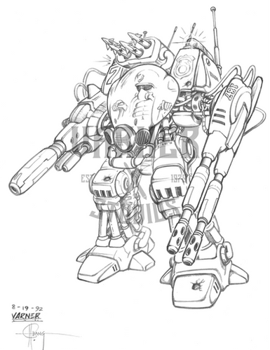 Exosquad Concept Art | Varner Studios