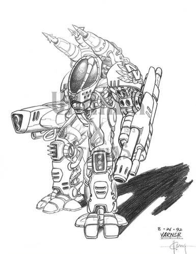 Exosquad Concept Art | Varner Studios