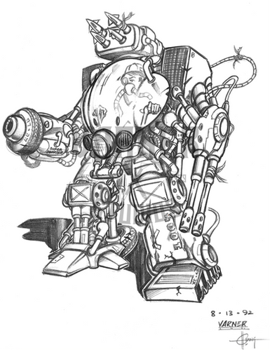 Exosquad Concept Art | Varner Studios