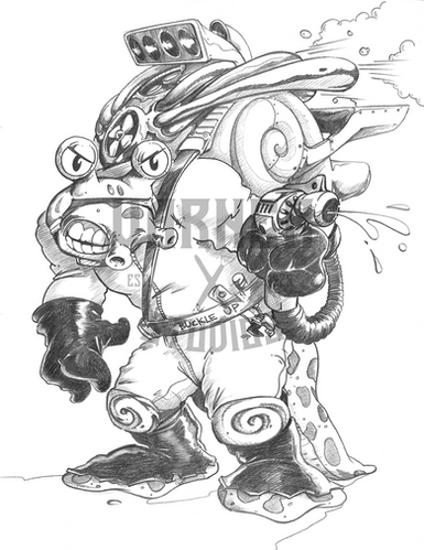 Sgt Snotter Concept Art | Varner Studios