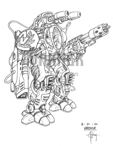 Exosquad Concept Art | Varner Studios