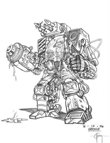 Exosquad Concept Art | Varner Studios