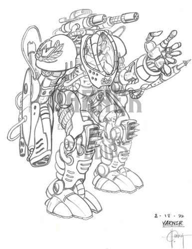 Exosquad Concept Art | Varner Studios