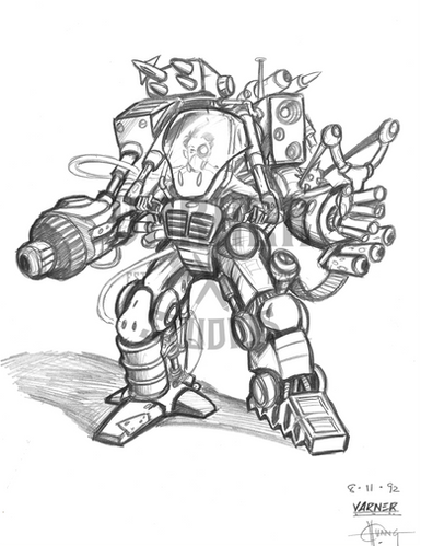 Exosquad Concept Art | Varner Studios
