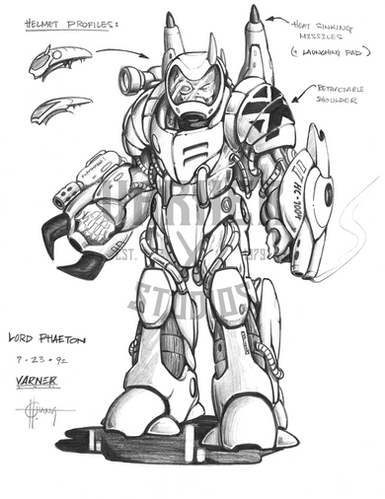 Exosquad Concept Art | Varner Studios