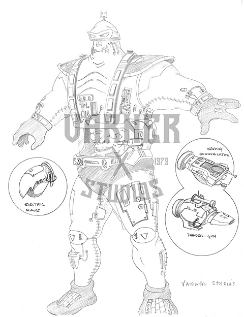 krang coloring pages