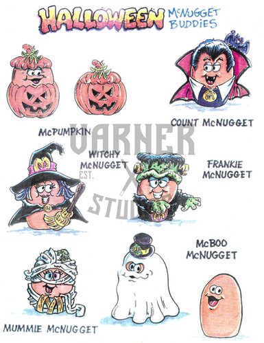 Mcnugget Buddies Concept Art | Varner Studios