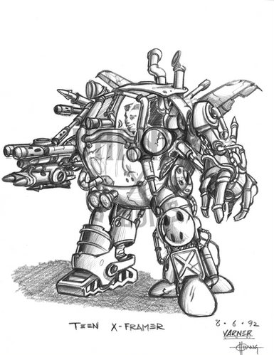 Exosquad Concept Art | Varner Studios