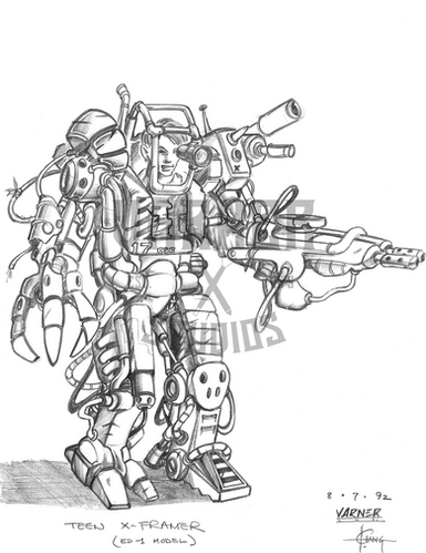 Exosquad Concept Art | Varner Studios