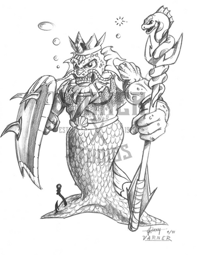 Merdude Concept Art Print | Varner Studios