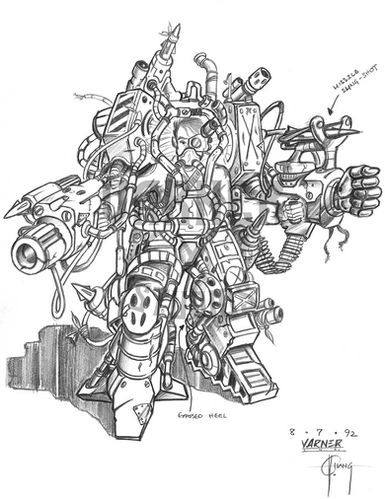Exosquad Concept Art | Varner Studios
