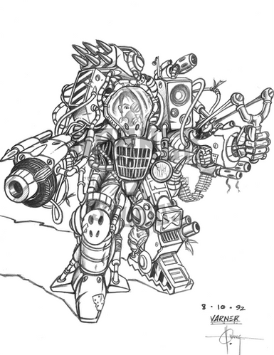 Exosquad Concept Art | Varner Studios