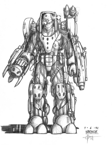 Exosquad Concept Art | Varner Studios