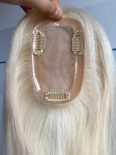3*5 Inch Mono Skin Base Woman Toupee | Seatyle Hair