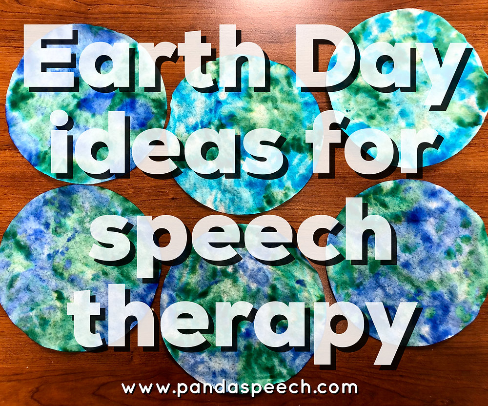 Earth Day Activities in Speech Therapy