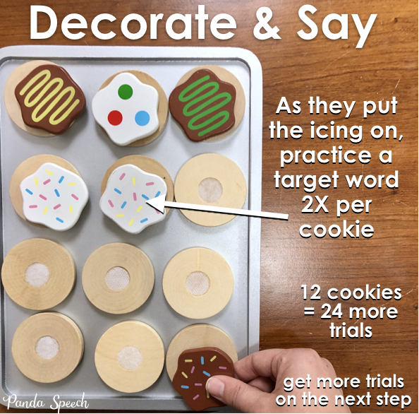 How to Use the Wooden Cookie Toy in Speech Therapy