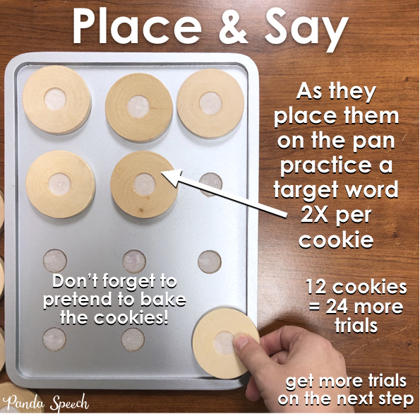 How to Use the Wooden Cookie Toy in Speech Therapy
