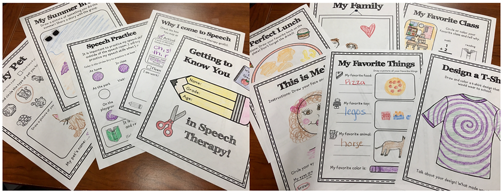 A School-Based SLP's Start to the Year