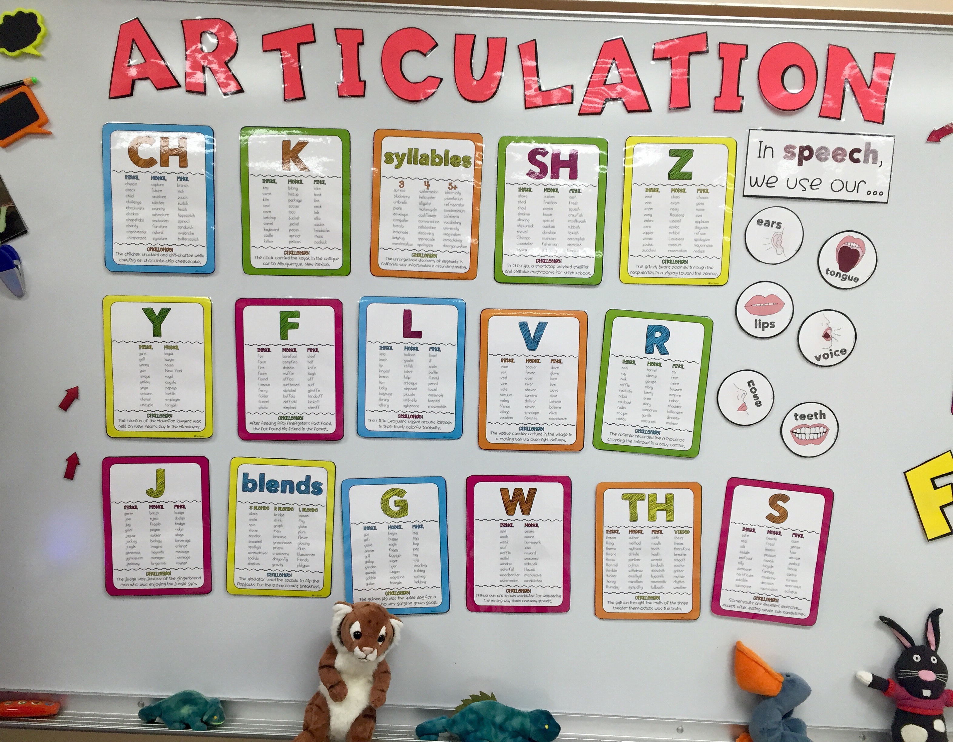 FUN-ctional Speech Room Decor