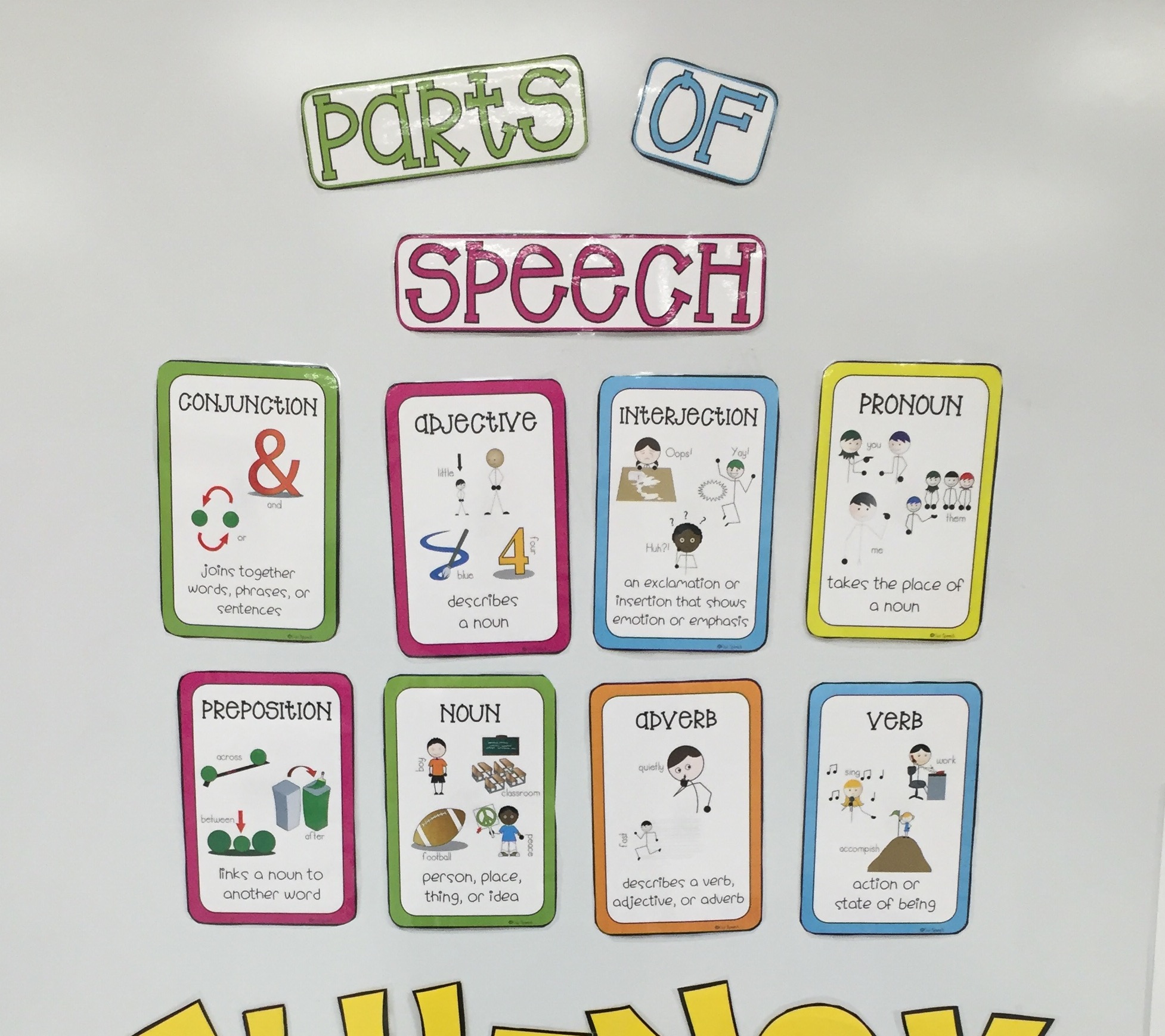 FUN-ctional Speech Room Decor