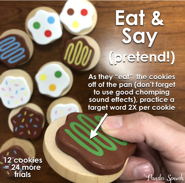 How to Use the Wooden Cookie Toy in Speech Therapy