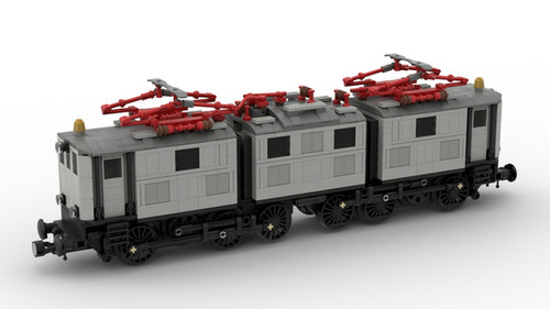 PDF-Anleitung DR BR E91 grau | Bricks-on-Rails