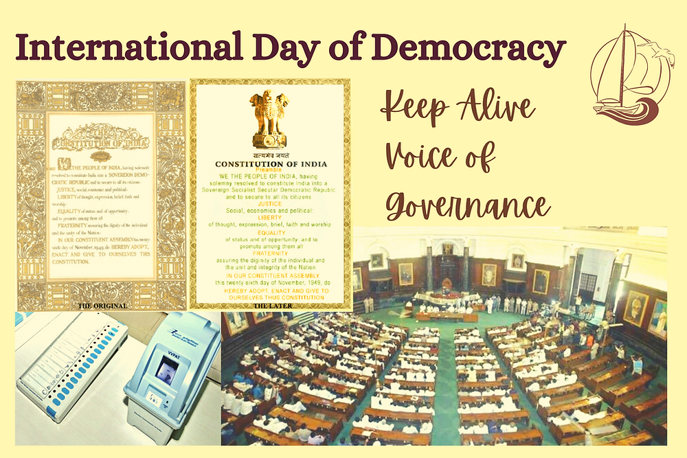 Day of Democracy : Voice of Governance