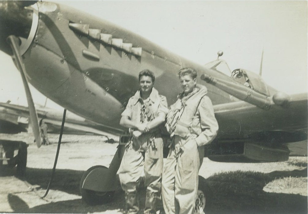 Tribute page for Spitfire pilot Lt. Raymond Clark uploaded