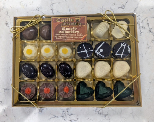 Classic Collection 24 pack | Castle Chocolates | Luxury Chocolates in ...