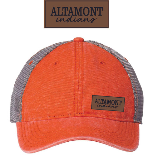 Altamont Leather Patch Hat | ssgdesignco