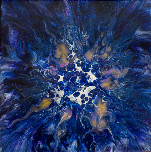 Original "Compass Moon" Art | Light & Love Box