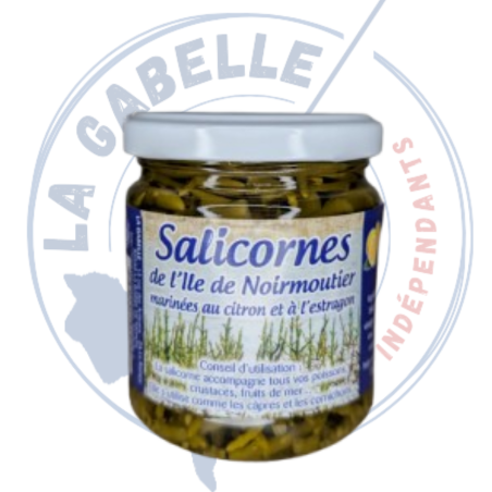 Salicornes sauvages au citron et à l’estragon - 85g net égouttées | La ...