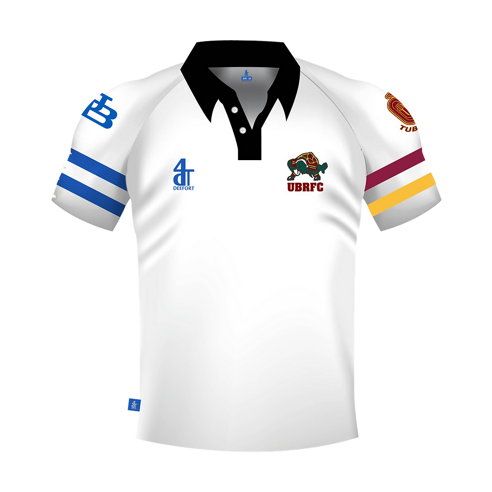 40th Anniversary TUBAS Rugby Jersey in Classic Maroon and Gold