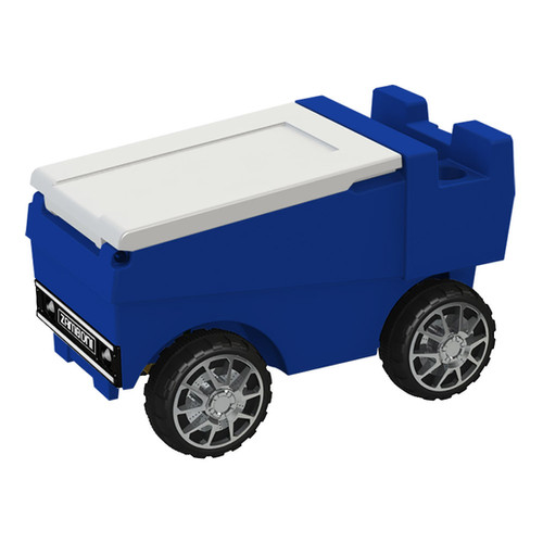 Blue Remote-Control Zamboni Cooler | C3 Creative Custom Coolers