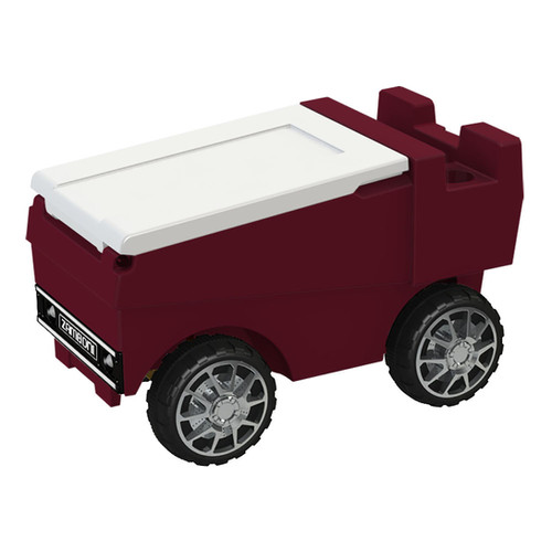Maroon Remote-Control Zamboni Cooler | C3 Creative Custom Coolers