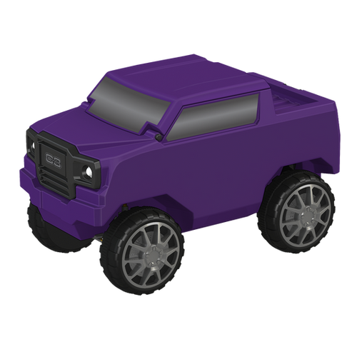 Purple RC Pick-Up Truck Cooler | C3 Custom Coolers