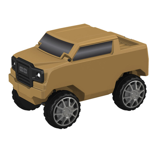 Tan RC Pick-Up Truck Cooler | C3 Creative Custom Coolers