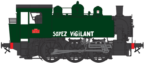 Locomotive SNCF 030 TU 4 (Est) | Chrezo Modélisme
