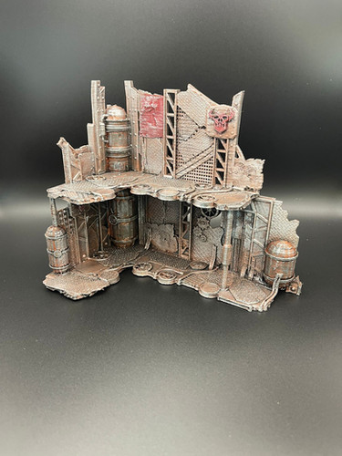 Ramshackle two story terrain | Hobby Henchmen