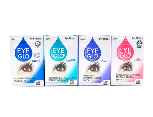 Eye Glo Eye Drop 10ML (Regular | Moist | Plus | Relief) | SEVENS CARE ...