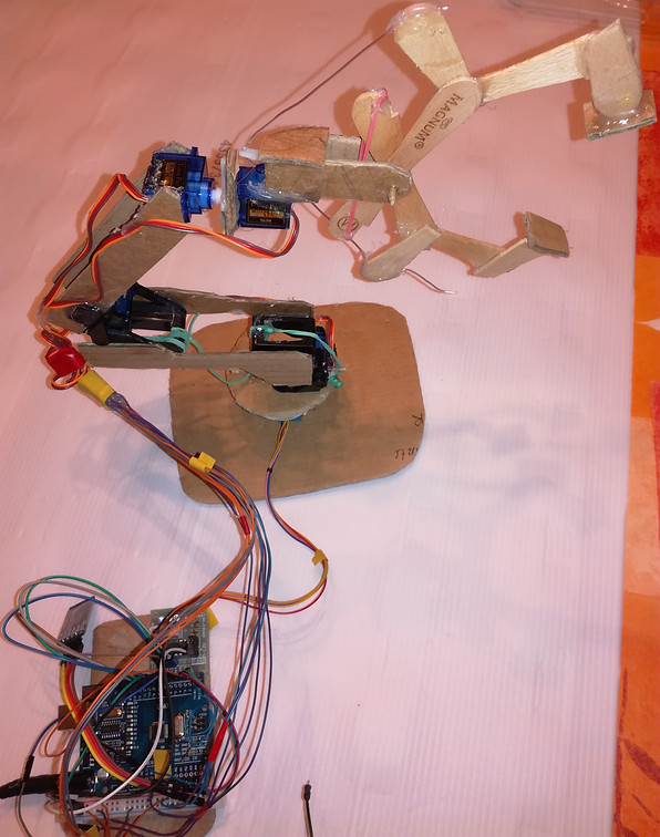 PROJET : Bras robotisé | techno-fabrik