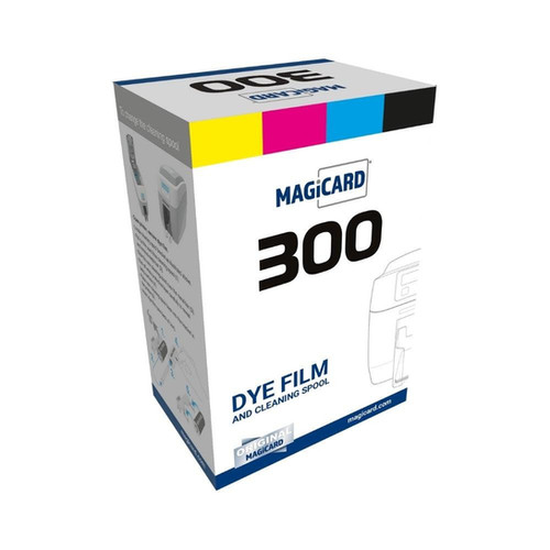 MA600KO Magicard Black Monochrome Ribbon w-Overlay | All Source Industrie