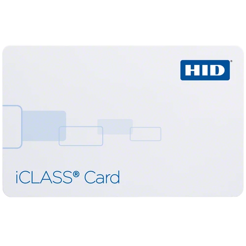 2000PGGMN HID iClass 2000 PVC Card 2k Bits, 2 App Areas (Qty. 100 ...