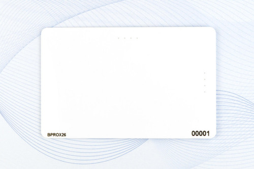 BPROX26 - BradyPROX‚ PVC Card - 26 BIT FORMAT (Box of 100) | All Source ...
