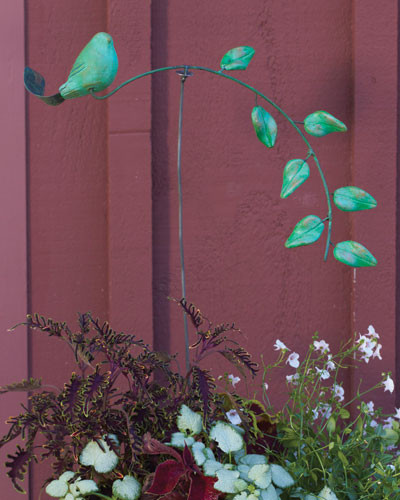 Teal Bird Garden Balancer | Dust Gardens