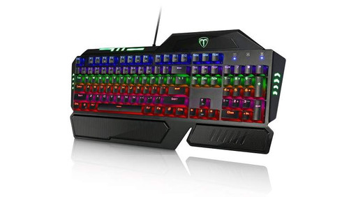 Tomoko Blue Switch 104-Key LED Mechanical Keyboard | alphagogames